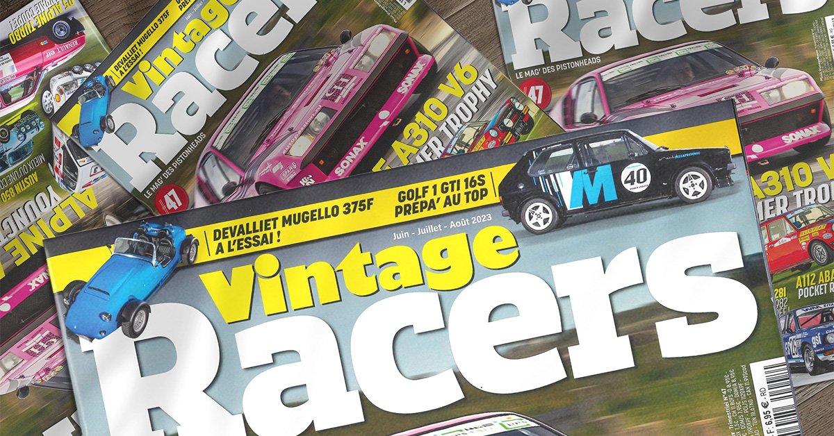 DEVALLIET dans le numéro 47 du magazine Vintage Racers | Devalliet